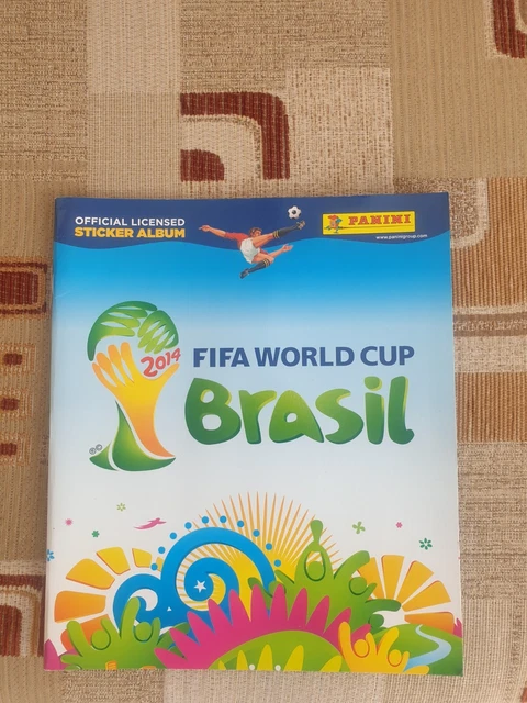 PANINI FIFA WORLD Cup 2014 Brasil Ronaldo football sticker empty album ...