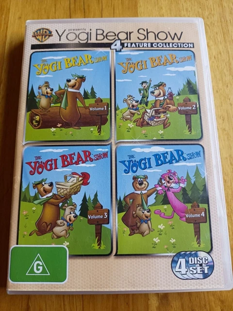 YOGI BEAR SHOW - Volume 1-4 - Used Region 4 Dvd Collection-4 Disc Box Set (Rare) $13.99 ...