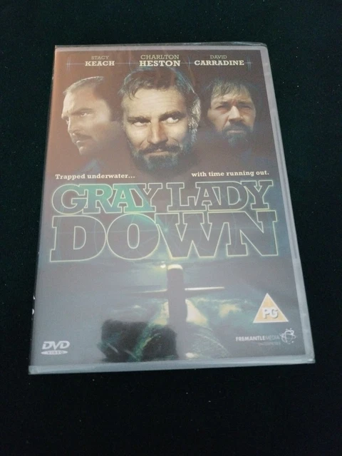 GRAY LADY DOWN - DVD Charlton Heston Stacy Keach neuf et scellé EUR 10 ...