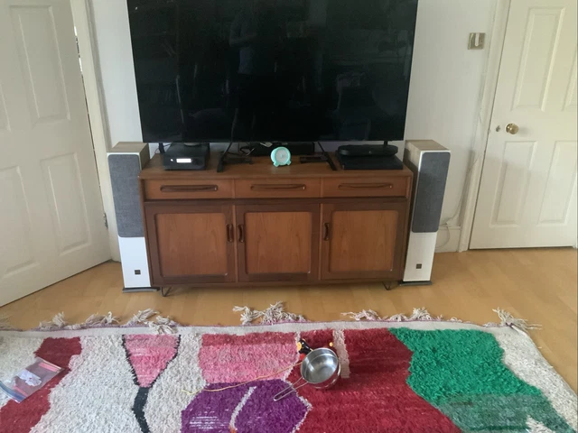 PAIR OF DALI OBERON 5 Floorstanding High-End Hi-Fi Stereo Speakers (Oak ...