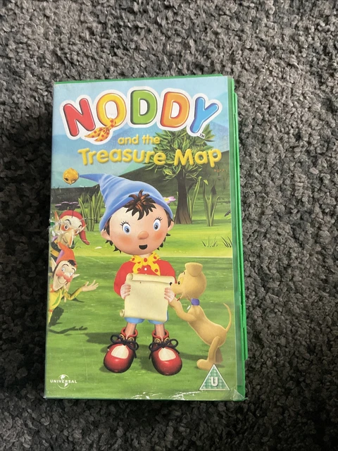 NODDY - NODDY And The Treasure Map VHS Videotape Tape Cassette Vintage ...
