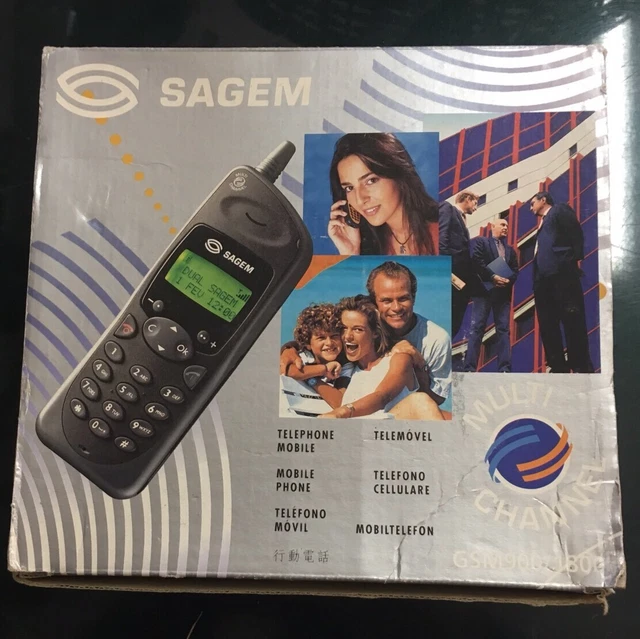 PORTABLE VINTAGE TELEPHONE Mobile Gsm SAGEM MC820 GSM900 1800 Pour Collection ! EUR 149,00 ...