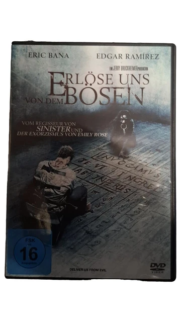 ERLÖSE UNS VON dem Bösen DVD Eric Bana Edgar Ramirez Horrorfilm FSK 16 ...