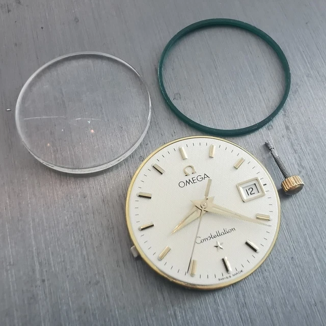 WORKING OMEGA CONSTELLATION 1424 Quartz Movement Eta 256.461 w White ...