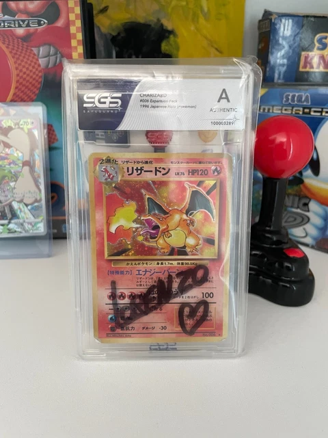 CARTE POKEMON DRACAUFEU set de base "Dédicace Lorenzo" EUR 1.000,00 ...