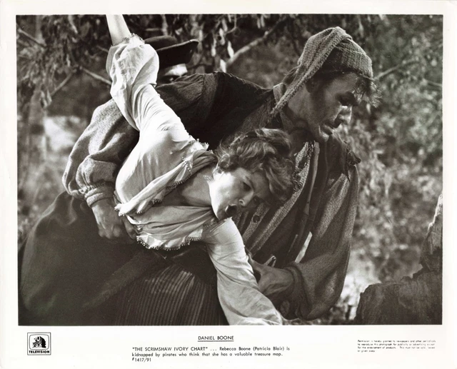 ORIGINAL VINTAGE CINEMA Still Photo Tv Show Daniel Boone Patricia Blair ...