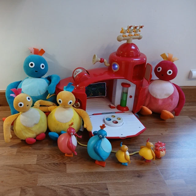 TWIRLYWOOS BIG RED Boat with Figures, quacky ducks, sounds,lights ...
