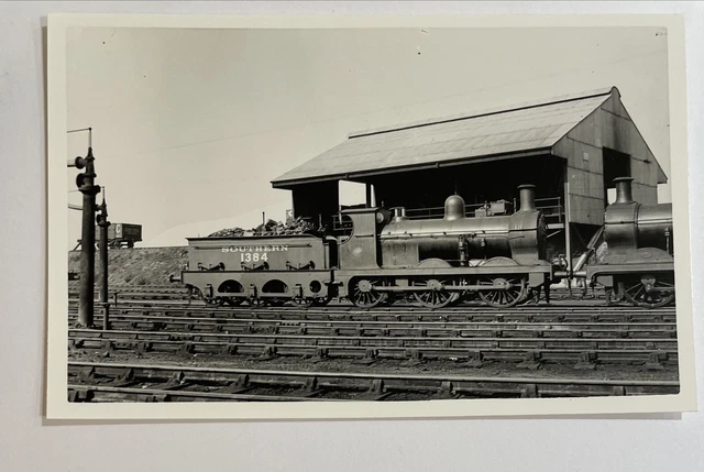 RAILWAY LOCOMOTIVE PHOTOGRAPH - Secr South Eastern & Chatham Railway ...