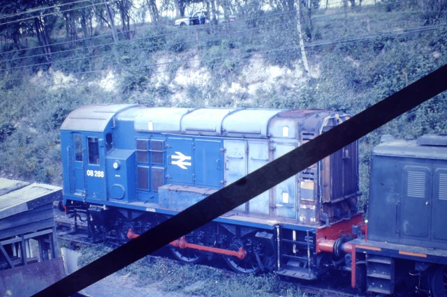 35MM RAILWAY SLIDE British Railways Diesel Shunter 08 288 £3.99 - PicClick UK