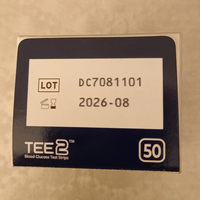 SPIRIT TEE2 BLOOD Glucose Test Strips. Expiry 08-2026 £8.52 - PicClick UK