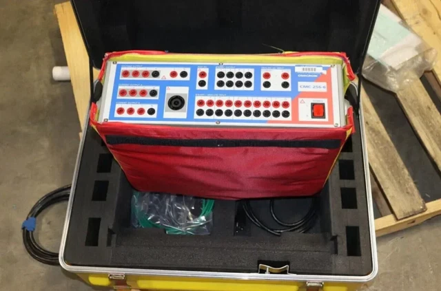 OMICRON CMC 256-6 Voltage Protective Relay Test Set WORKING EUR 2.510 ...