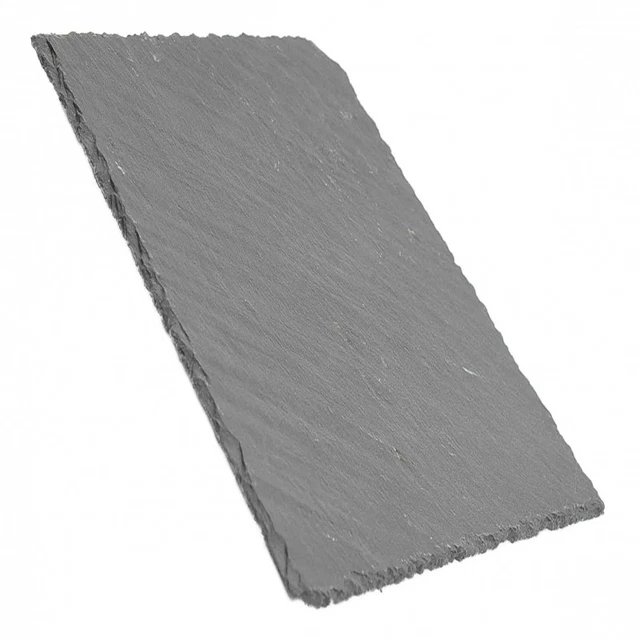 PLATEAU PLAT EN Pierre Ardoise Gris Dimensions 25x25x0, 4cm Sus EUR 35 ...