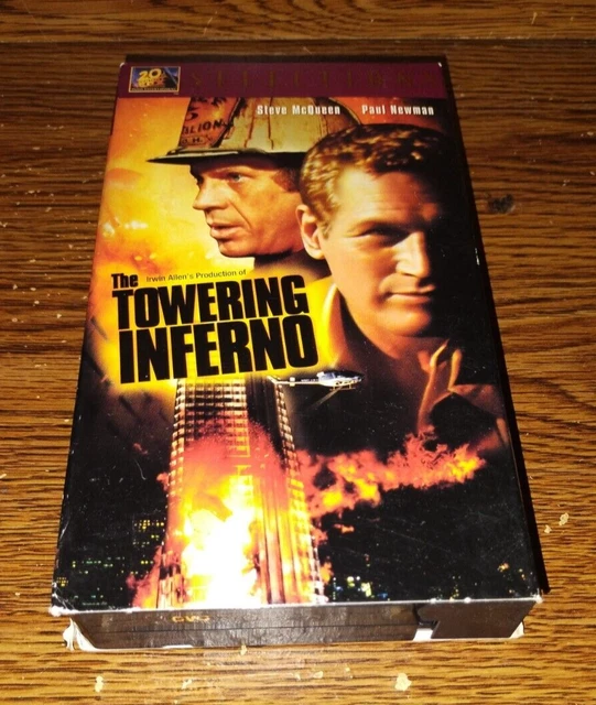 THE TOWERING INFERNO (VHS, 1999, 20th Century Fox) Steve McQueen Paul Newman $21.99 - PicClick CA