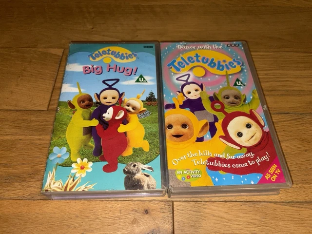 TELETUBBIES BIG HUG and dance with the teletubbies BBC VHS video bundle ...