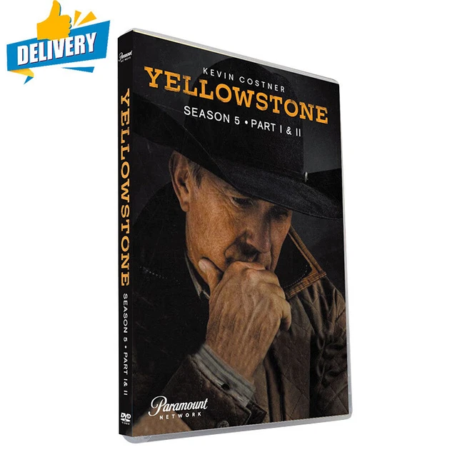 YELLOWSTONE COMPLETE SEASON 5 Part 1&2 [DVD, 6-Disc, Boxed] New English ...