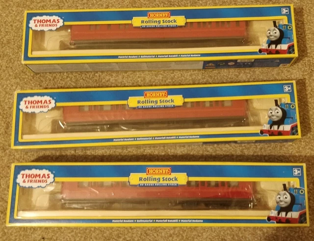 HORNBY NEW THOMAS & Friends SPENCER'S COMPOSITE COACH x2 + Brake coach ...