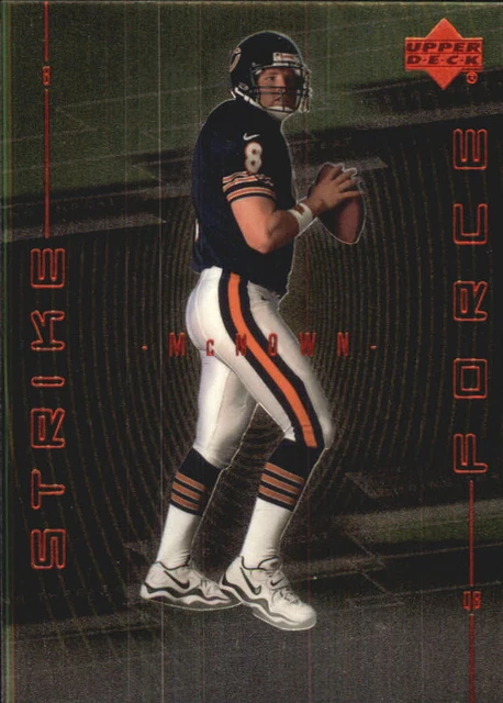 CARTE DE FOOTBALL 1999 Upper Deck Strike Force Chicago Bears #SF8 Cade ...