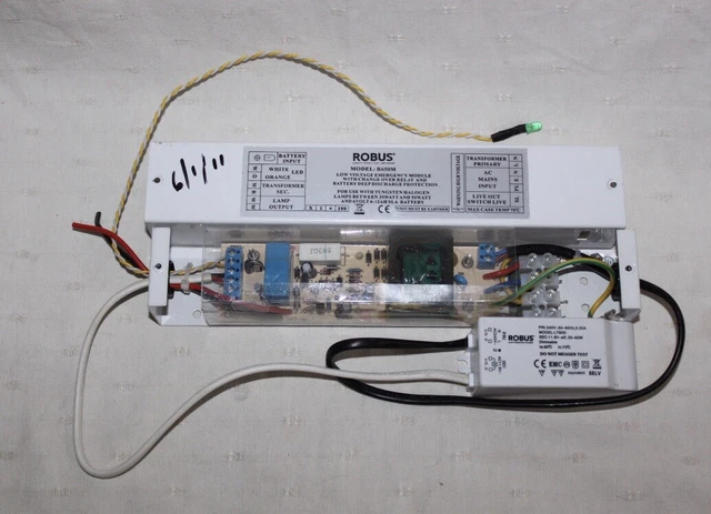 ROBUS 650M EMERGENCY Light Module with LT60D Transformer - Emergency ...