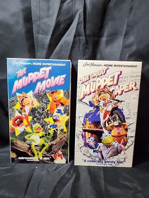 THE MUPPET MOVIE (VHS, 1999) Jim Henson & The Great Muppet Caper 2cntr7 ...
