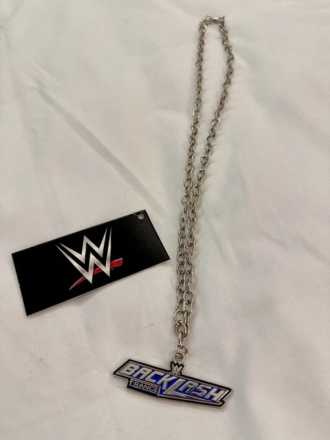 WWE BACKLASH FRANCE 2024 Lyon Event Exclusive Chain Necklace wwf ...