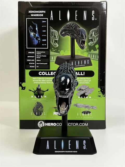 ALIENS - XENOMORPH WARRIOR HEAD BUST 1:6 Scale RESIN PROP GIGER Design ...