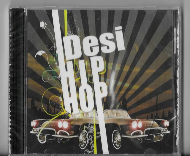 DESI HIP HOP 20 Tracks On One Bollywood CD Brand New, Mint + Seal REAR ...