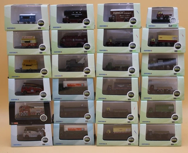 SELECTION OF OXFORD Diecast N Gauge 1:148 Scale Commercial Vehicles and ...