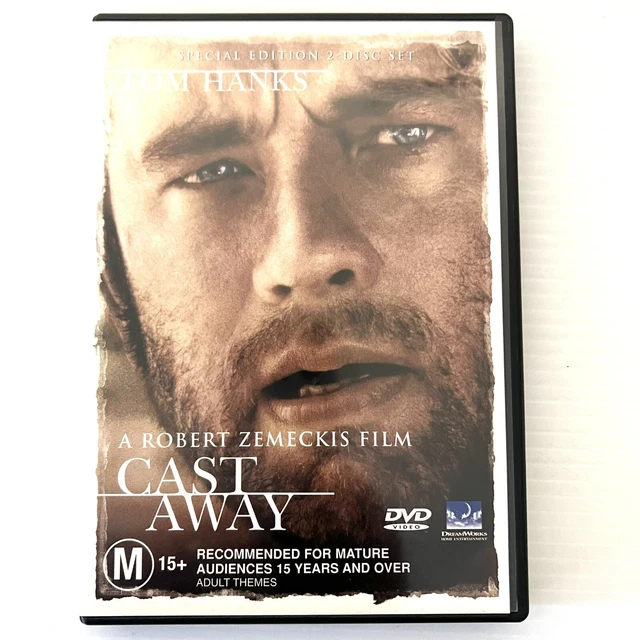 CAST AWAY DVD, Tom Hanks, Special Edition 2 Disc Set, Region 4, Free ...