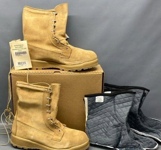 BELLEVILLE COMBAT BOOTS Intermediate Cold Wet Military Gore-Tex 15.5 ...