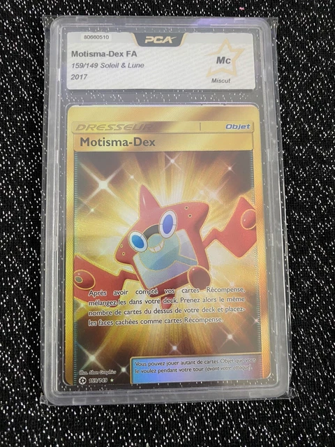 CARTE POKÉMON MOTISMA-DEX Soleil & Lune PCA Mc Miscut FR EUR 199,90 ...