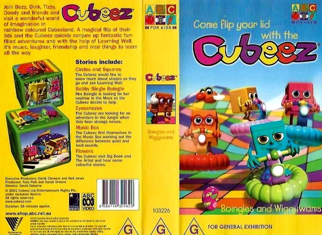CUBEEZ ABC VHS PAL VIDEO VHS! Pal vhs tape~ A rare ~ $120.00 - PicClick AU