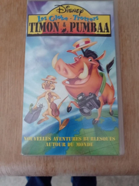 VHS DISNEY - Timon & Pumbaa les globe-trotters, cassette vidéo, VF EUR ...