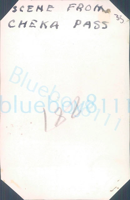 WW2 MIDDLE EAST Scene From Cheka Pass Beirut to Tripoli photo 3x2" $15. ...