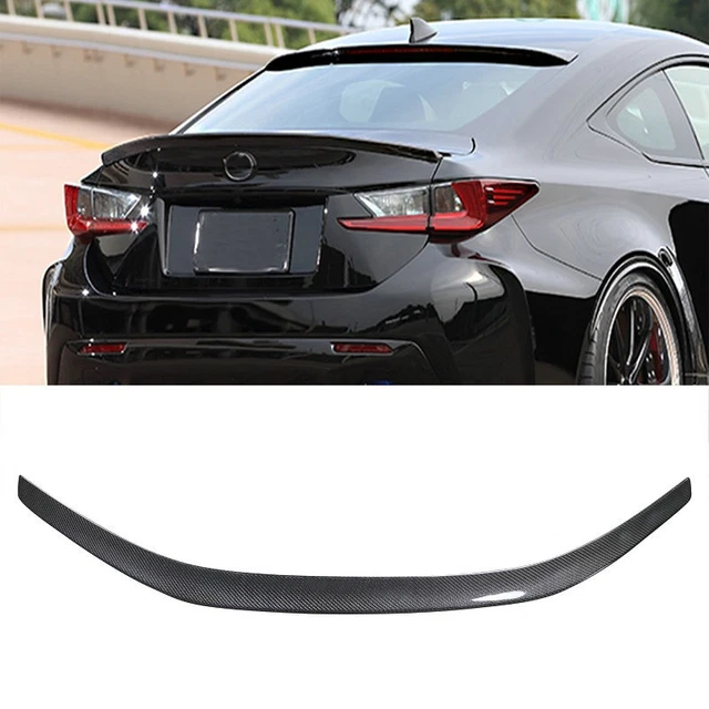 CARBON FIBER TRUNK Rear Spoiler For Lexus RC 200t 300 350 F-Sport 15 ...