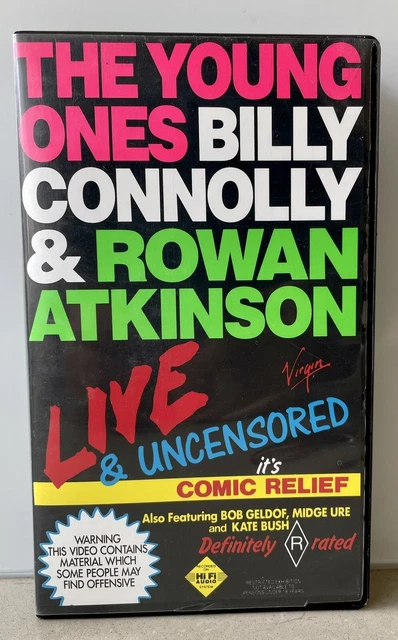 THE YOUNG ONES, Billy Connolly Rowan Atkinson Etc Live Comic Relief ...