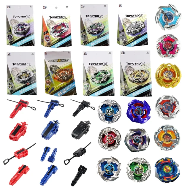 (UK) BX BEYBLADE X Generation Burst with Launcher 4 01 02/ NOT TAKARA ...