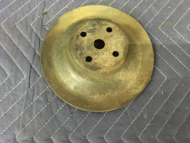 PETIT BLOC CHEVY Eau Pompe Poulie Camaro Corvette Chevelle 330556 Comme ...