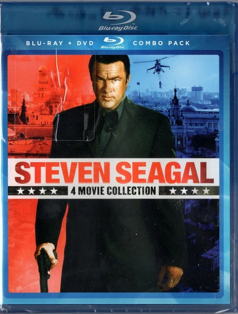 STEVEN SEAGAL 4-FILM COLLECTION (Blu-ray + DVD combo) Brand New £6.78 ...