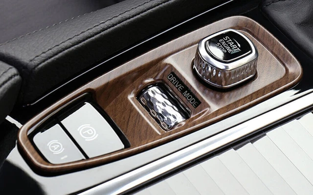 FOR VOLVO XC90 2016-2024 Peach Wood Grain Center Console Gear Shift ...