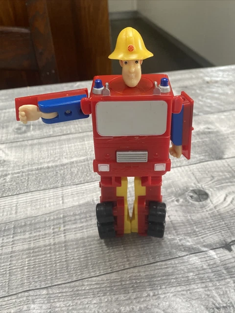 FIREMAN SAM JUPITER Transformer Transforming Fire Engine Toy 2009 ...