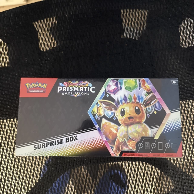POKÉMON TCG SCARLET & Violet Prismatic Evolutions Surprise Box NEW & SEALED £41.06 - PicClick UK