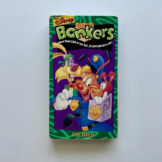 WALT DISNEY HOME Video Bonkers "Going Bonkers" (1994) VHS Tested £20.74 ...