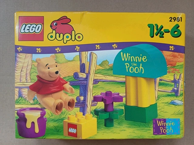 LEGO DUPLO WINNIE The Pooh Set 2981 Pooh's House Corner And His ...