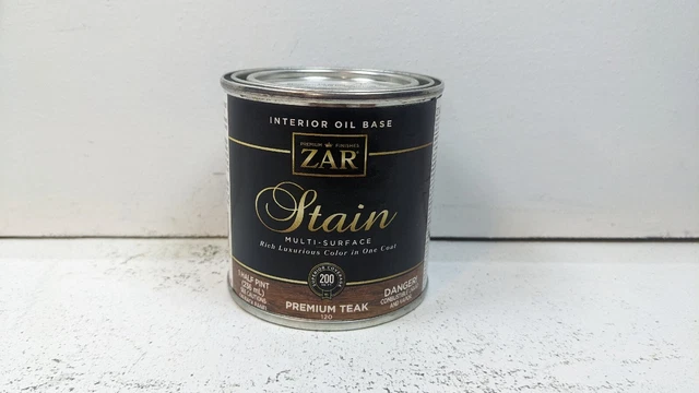 1/2 PINT ZAR Interior Oil-Based Multi-Surface Interior Wood Stain ...