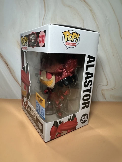 FUNKO POP! HAZBIN Hotel 2242 Alastor Hot Topic Diamond Exclusive In ...