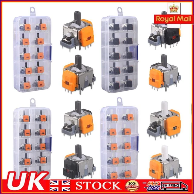 10PCS USEFUL 3D Hall Effect Joystick Analog Stick Sensor Module for ...