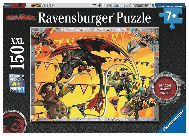 PUZZLE DREAMWORKS HICKS Dragons Toothless Snotlout Ruffnut Taffnuss ...