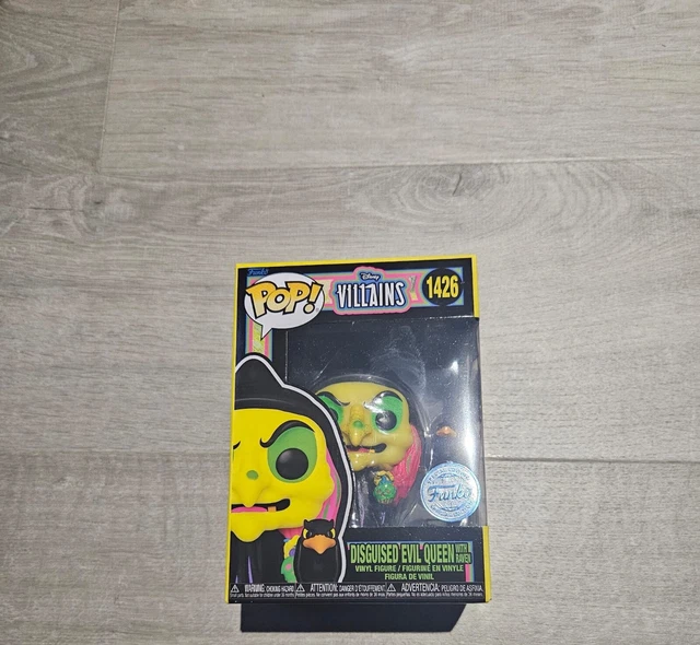 FUNKO POP! BLACK Light Disguised Evil Queen with Raven 1426 £37.99 ...