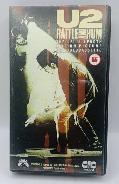 U2 RATTLE AND Hum VHS Video Tape £3.83 - PicClick UK