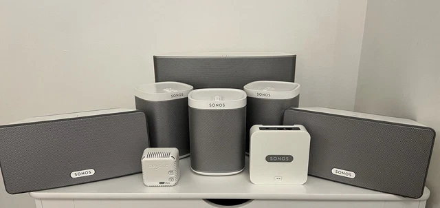 SONOS PLAY WIRELESS Sound System White £280.00 - PicClick UK